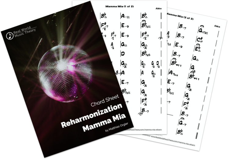 Mamma Mia by ABBA (Reharmonized) – Sheet